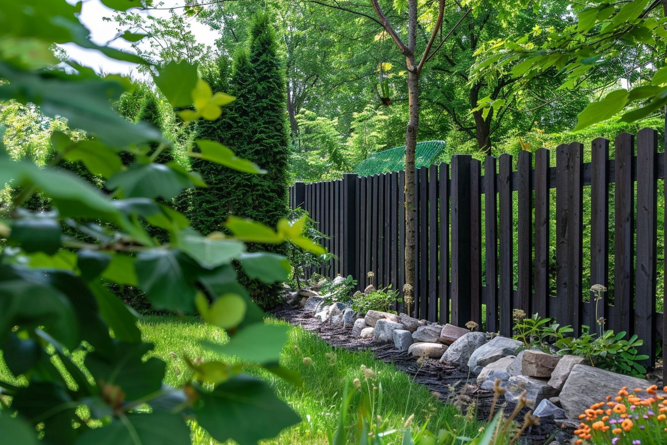 10 Modern Black Wood Fence Ideas for a Stylish Outdoor Space